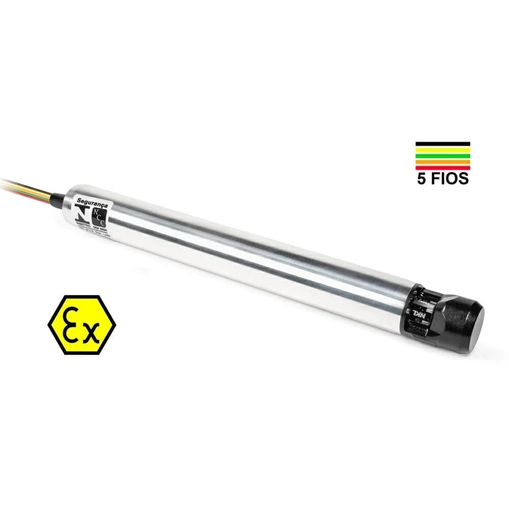 Sensor Óptico Presença Líquidos 500mm 5 Fios c/ Rosca 1/2 NPT - TruBelo